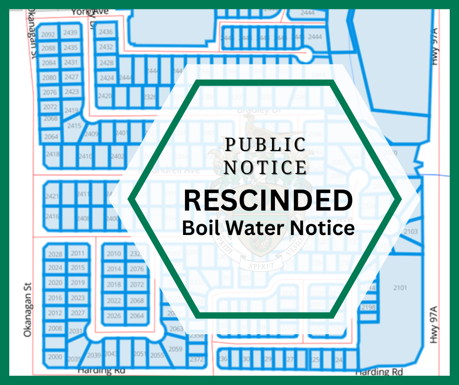 Boil Water Notice - RESCINDED - City of Armstrong